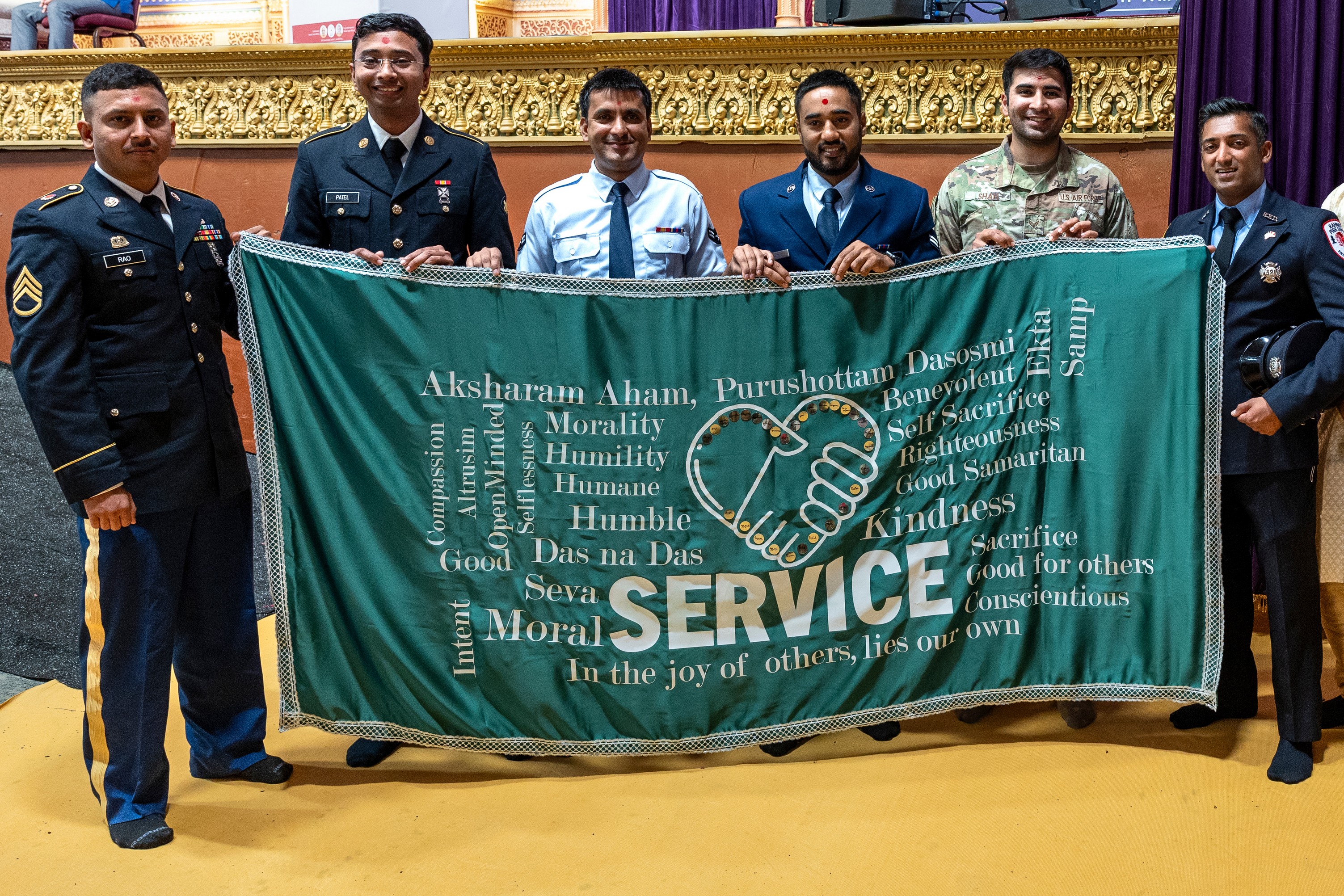 BAPS cultural program highlights service to nation