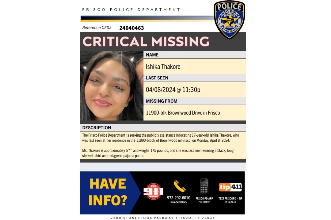 Missing Indian American teen found details remain confidential
