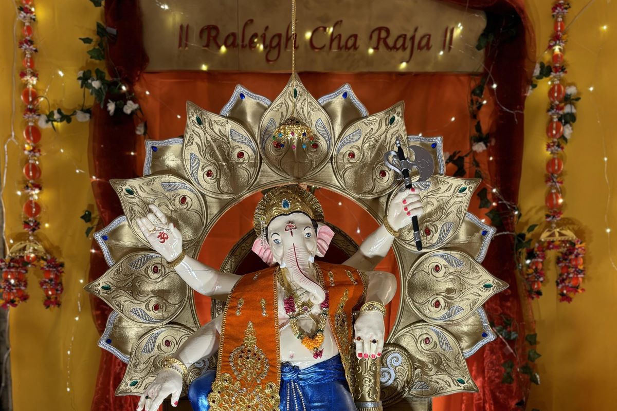 3Dprinted Raleigh cha Raja Ganesh idol gets bigger this year