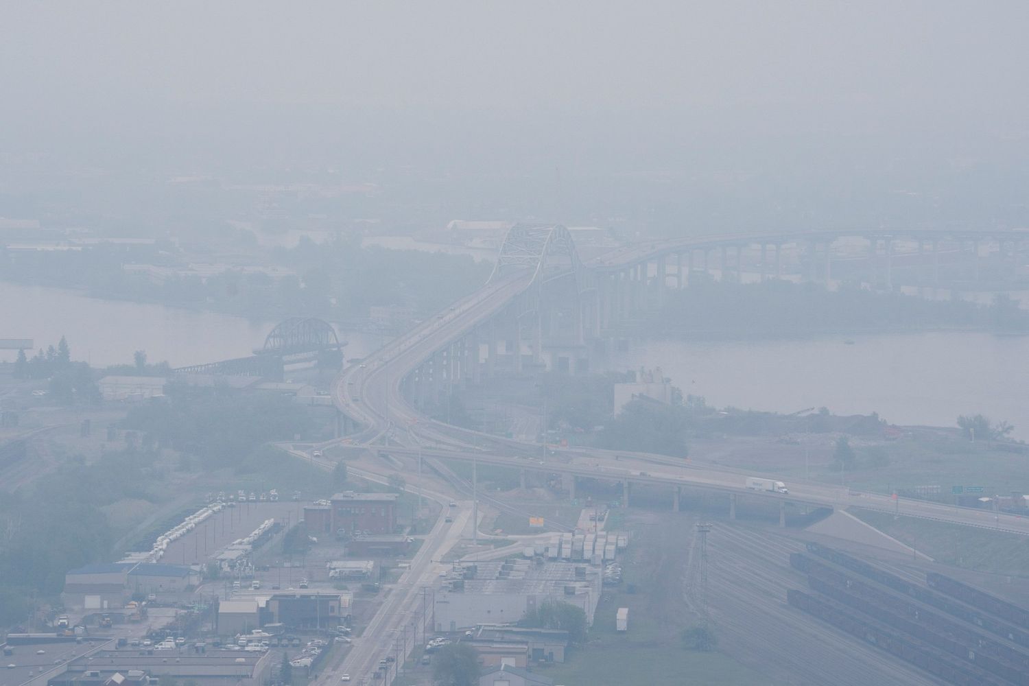 Canadian wildfire smoke spreads into USMidwest