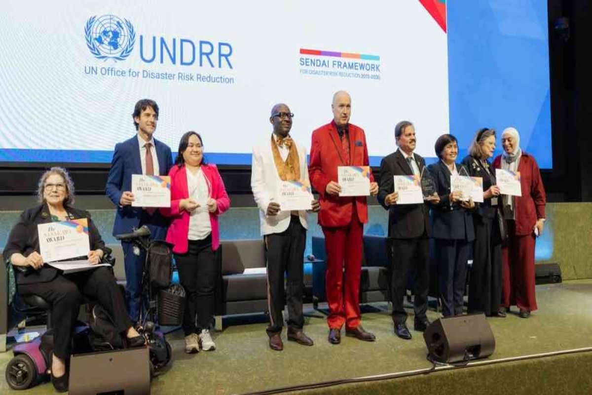Cyclone Man of India wins 2025 UN Sasakawa Award